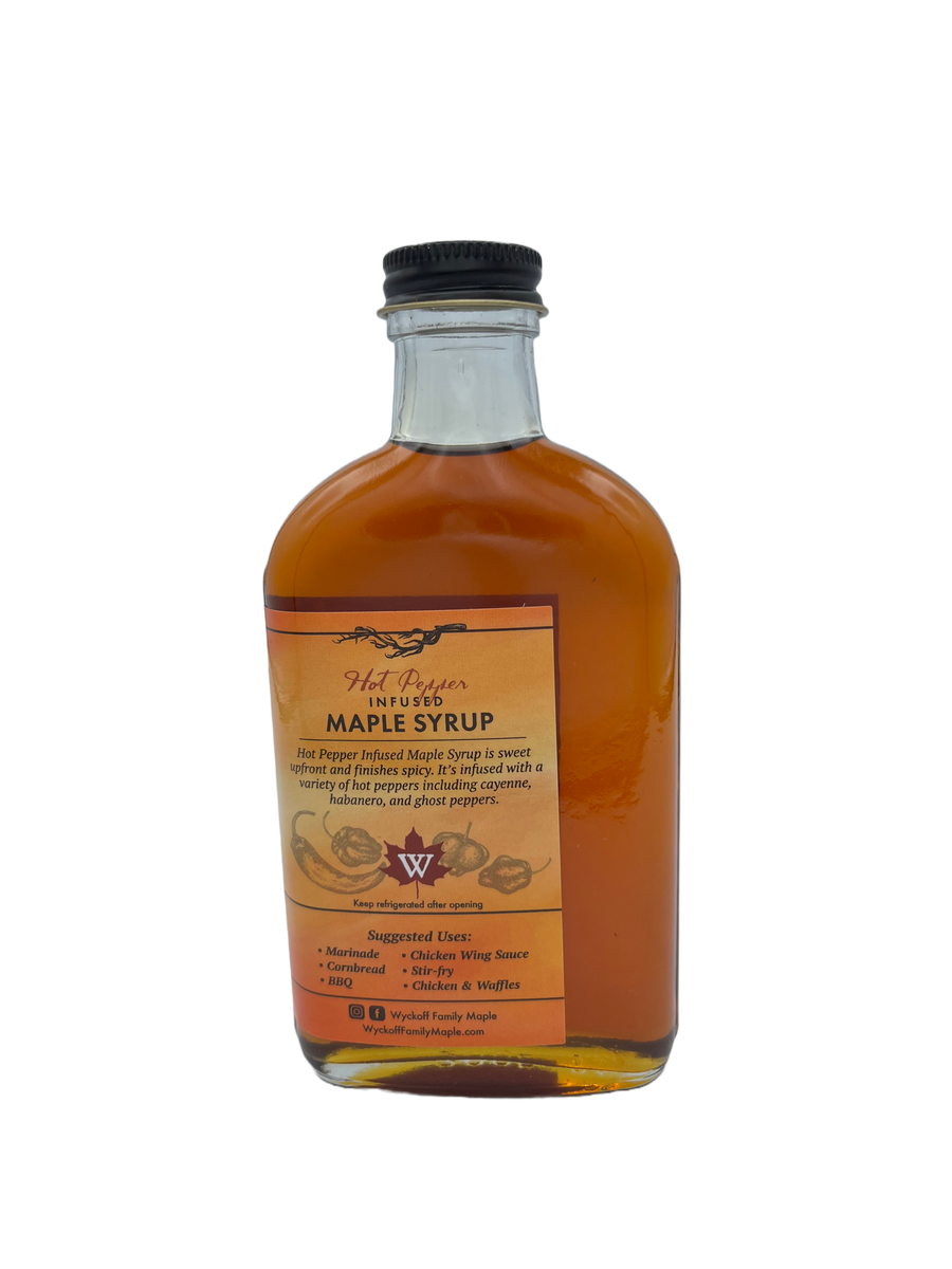 Hot Pepper Infused Maple Syrup – Wyckoff Family Maple